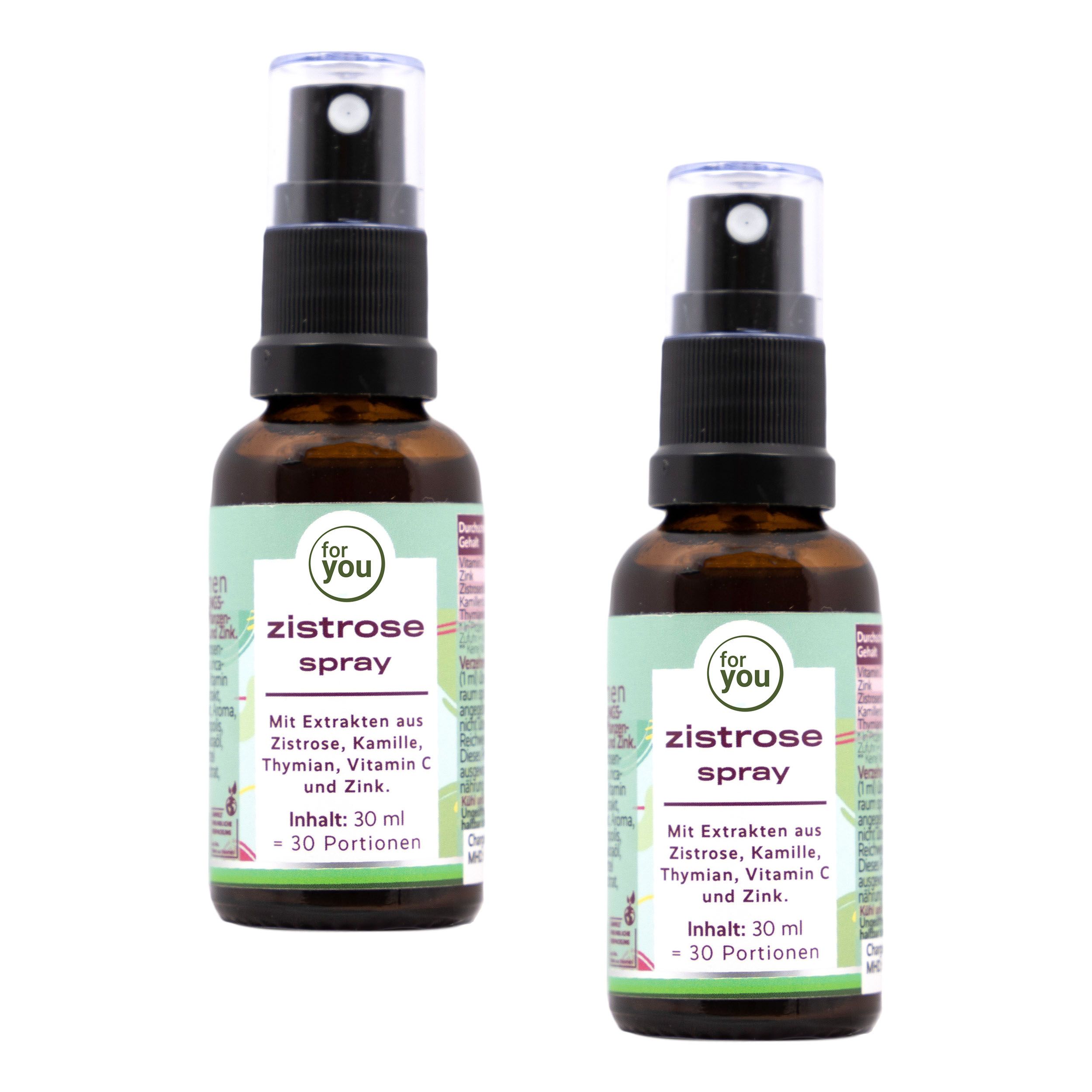 for you Zistrose Spray Doppelpack 60 g - Shop Apotheke