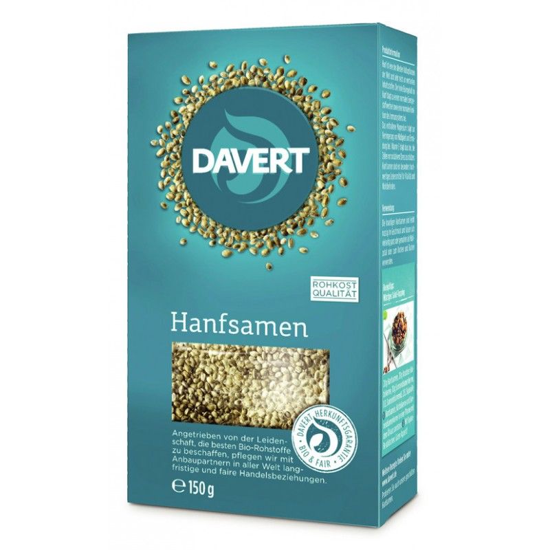 Davert - Hanfsamen 150 g - Shop Apotheke