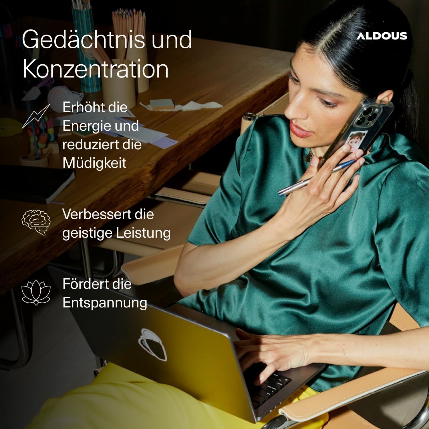 Aldous Natürliches Nootropic Kapseln 80 St - Shop Apotheke