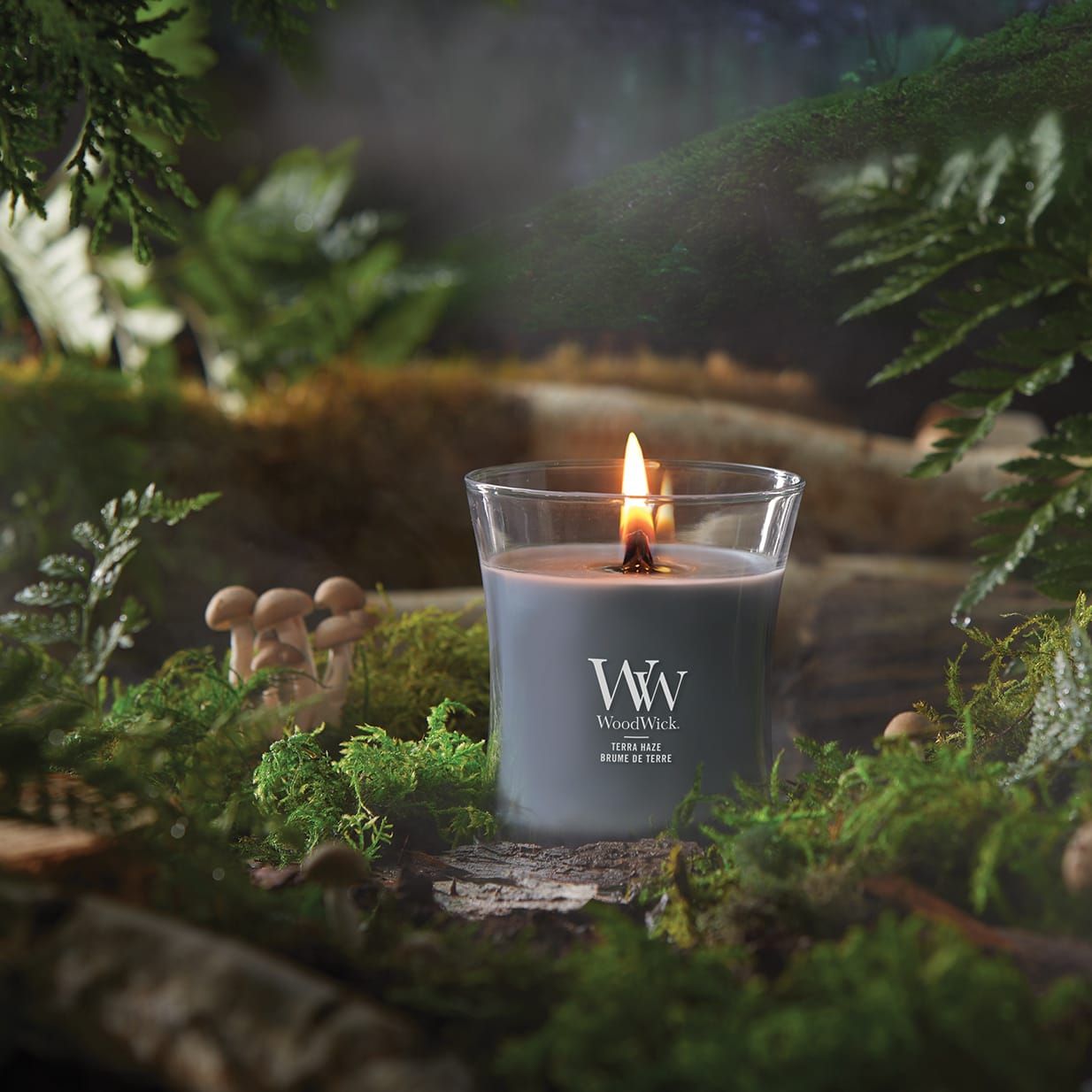 Woodwick Kerzen in Sanduhrform - Medium Hourglass Terra Haze 275 g ...