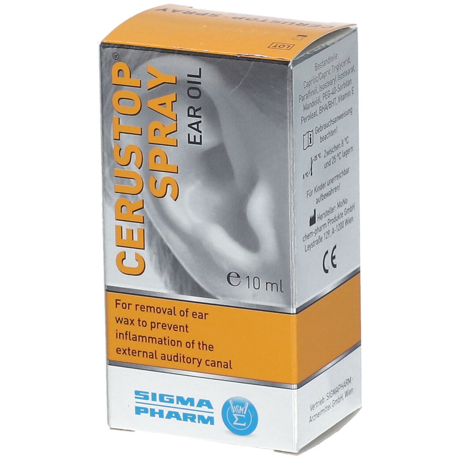 CERUSTOP® Ohrenöl Spray 10 ml - Shop Apotheke