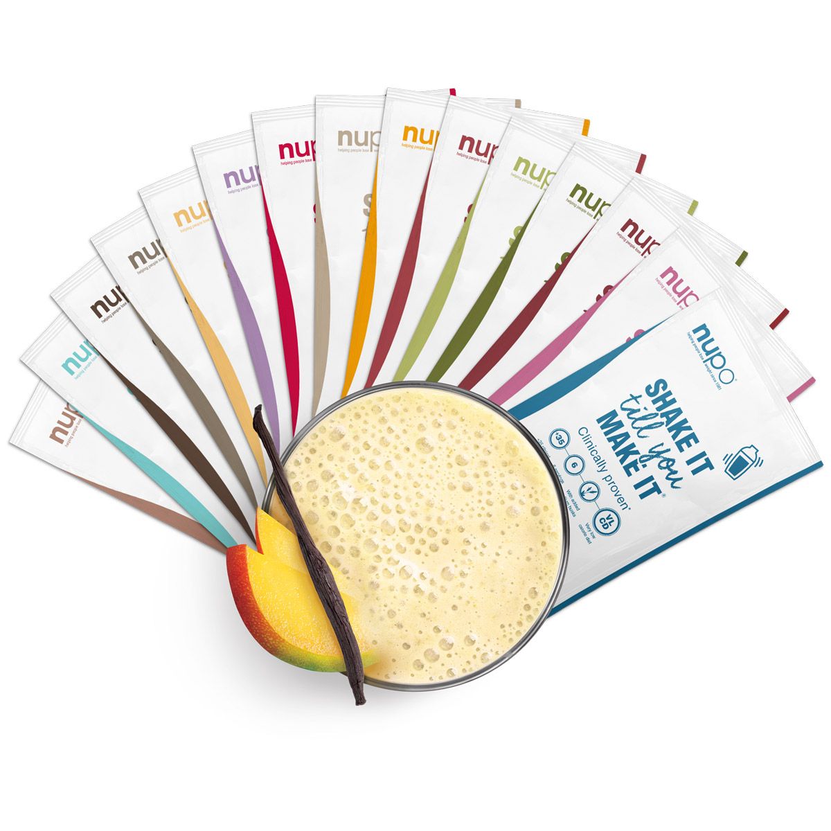 nupo Diet Shake Mango Vanilla 384 g - Shop Apotheke