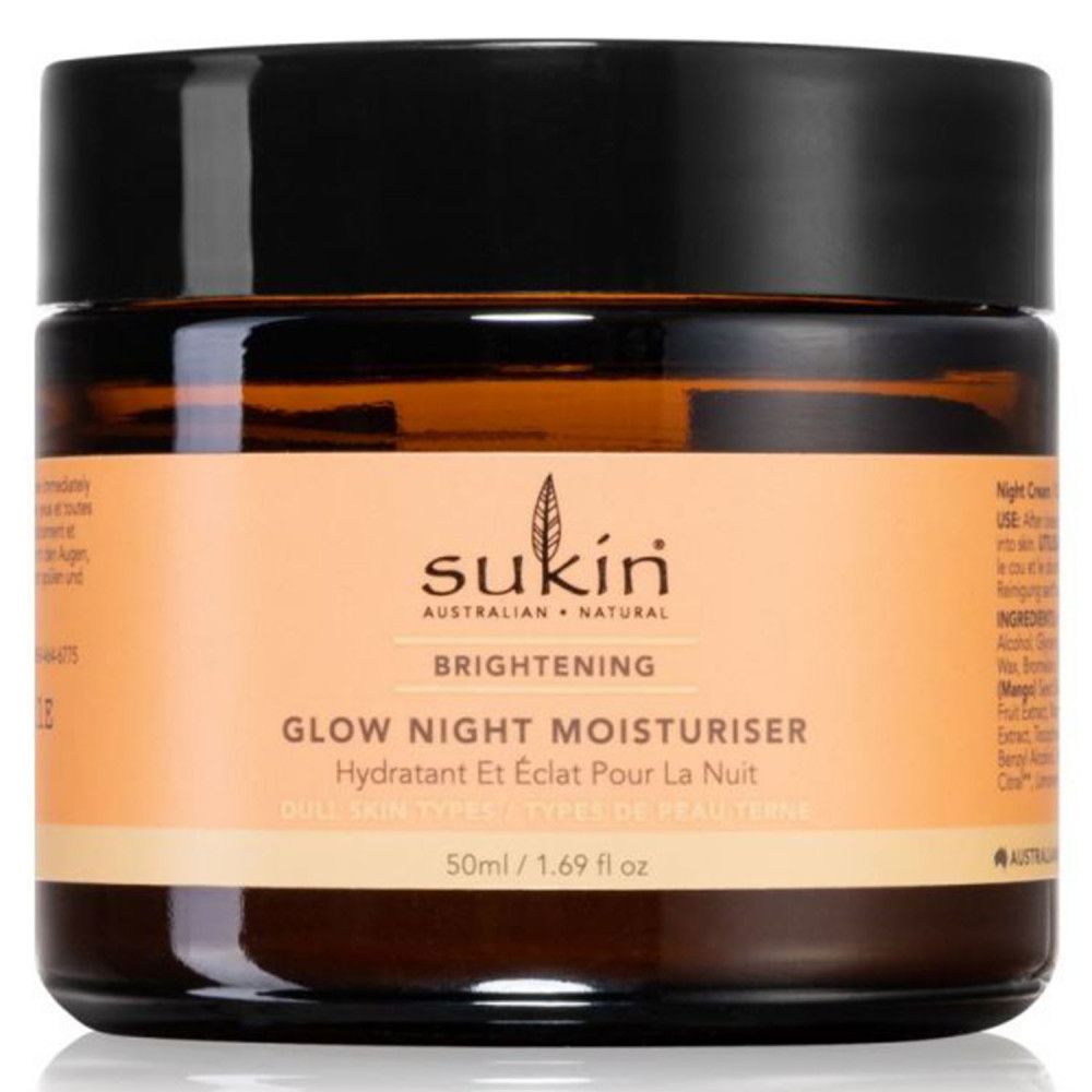 Sukin - Brightening Glow Nachtfeuchtigkeitscreme 50 ml - Shop Apotheke