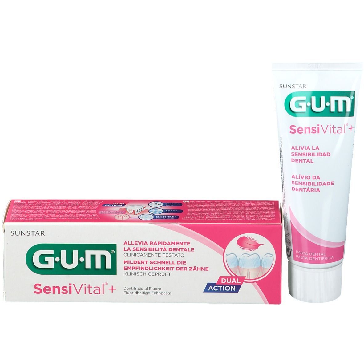GUM® SensiVital®+ Zahnpasta 75 ml - Shop Apotheke