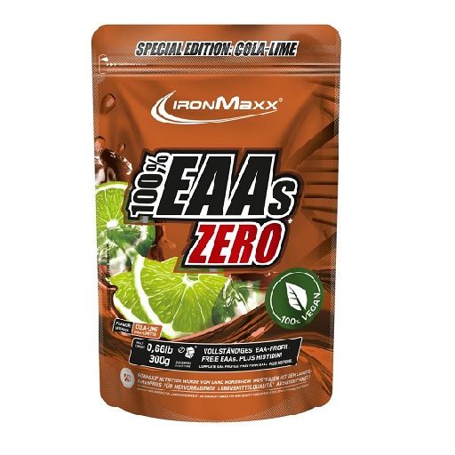 IronMaxx EAA Zero - Cola Limette 300 g - Shop Apotheke