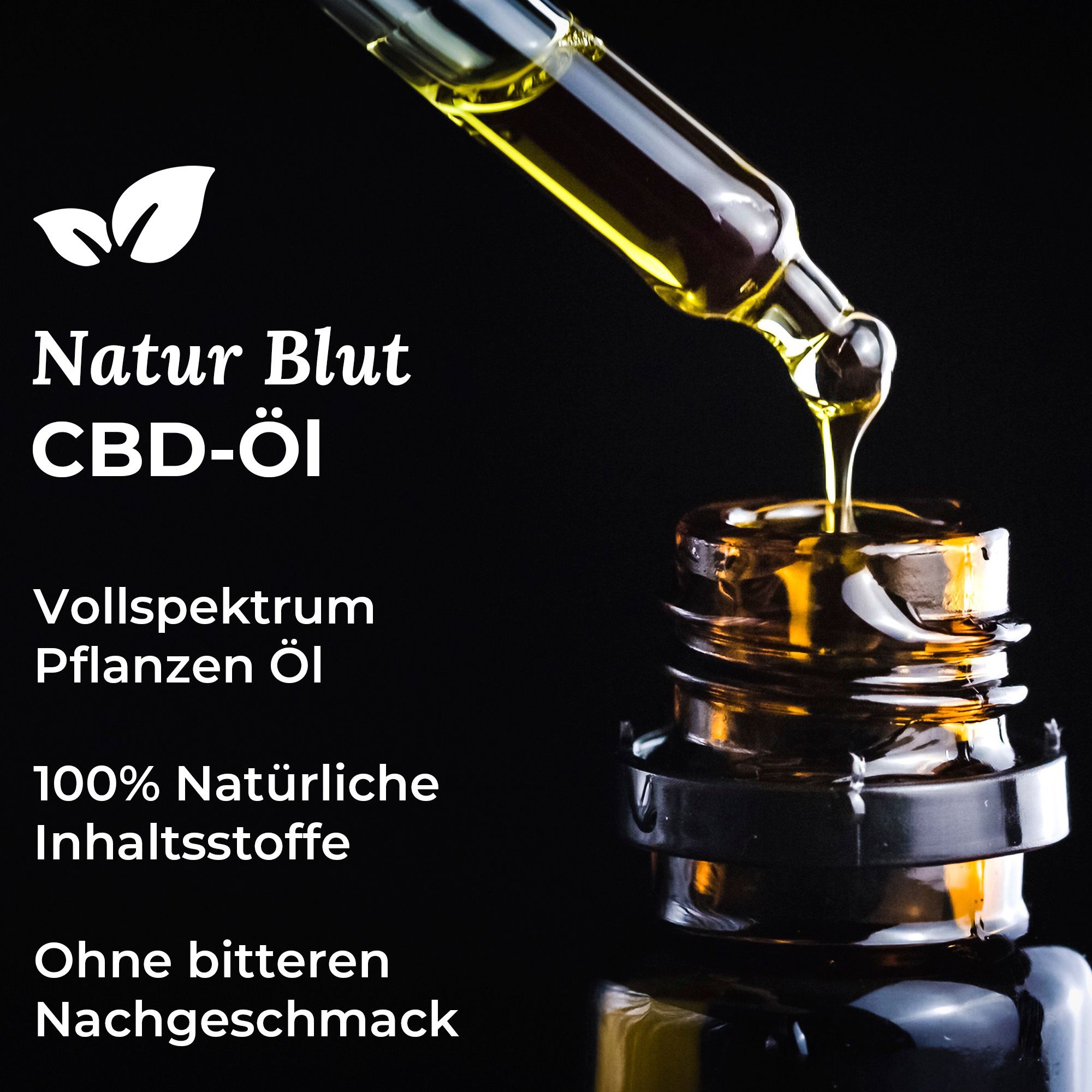 NaturBlut Premium BIO CBD Öl 5% - Mit Hanf aus den Kitzbüheler Alpen 10 ...